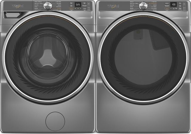 Whirlpool® Core Silver Front Load Laundry Pair | Laverty's Home ...