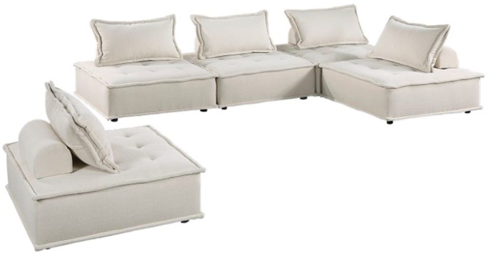 Homelegance® Inman 5-Piece Beige Modular Sectional | Urner's ...