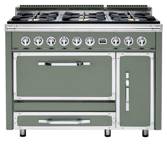 Viking® Tuscany 48" Eucalyptus Natural Gas Dual Fuel Range | Weir's