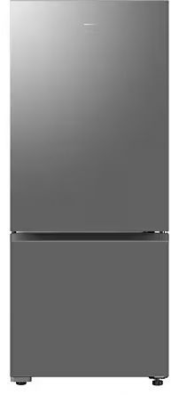 Samsung 28” 15 Cu. Ft. Silver Counter Depth Bottom Freezer Refrigerator ...