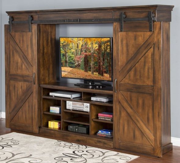 Sunny Designs™ Santa Fe 55" TV Console | Furniture and ApplianceMart ...