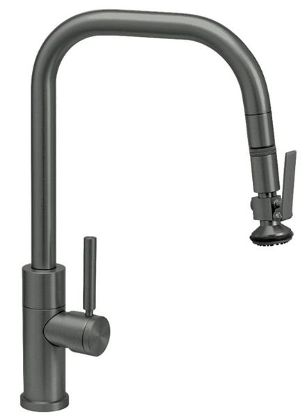 Waterstone™ Fulton Graphite Modern PLP Pulldown Faucet | Yale Appliance ...