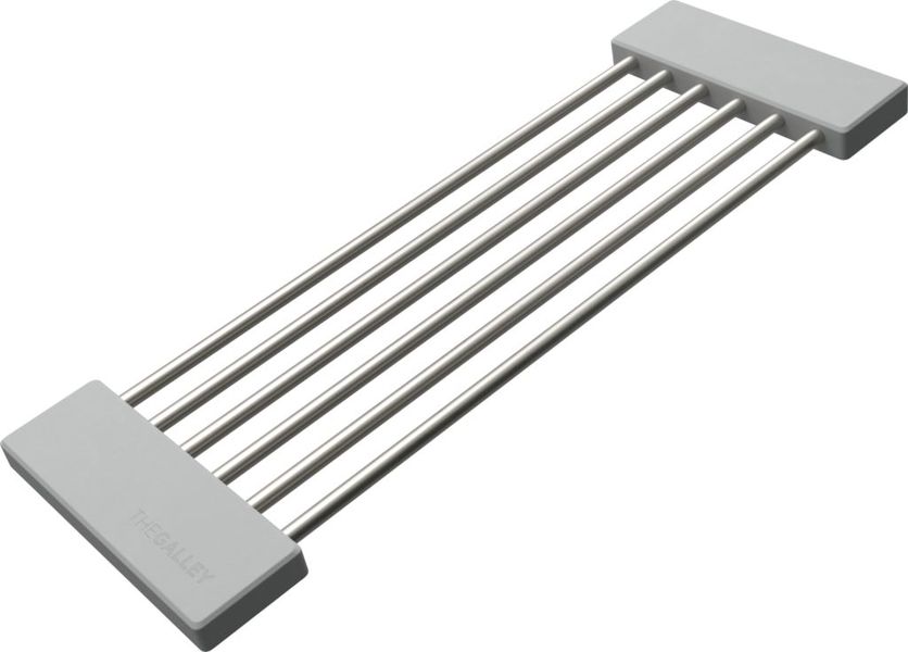 The Galley® Exclusive Gray Resin Lower Tier Mini Drying Rack | Yale ...