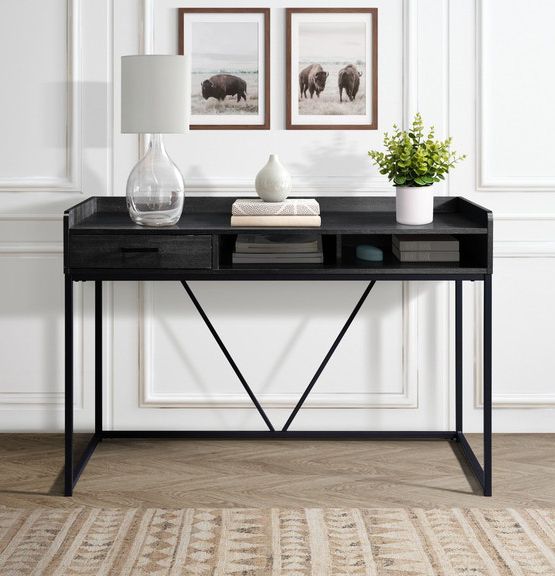 Elements International Expresso Preston Desk | Fischer Furniture ...