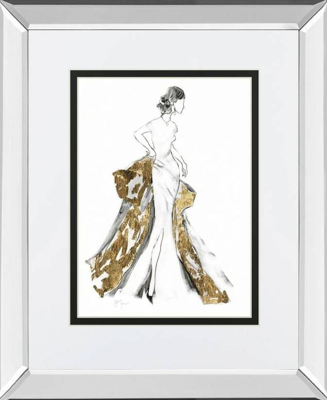 Classy Art All That Glitters I by Tava Studios Mirrored Frame Wall Art ...