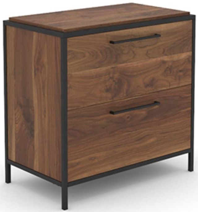 Sauder® Nova Loft® Brown/Grand Walnut® File Cabinet | Pieratt's