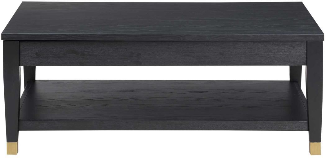 Steve Silver Co. Yves Rubbed Charcoal Lift-Top Cocktail Table ...