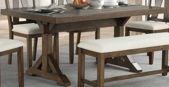 Lifestyle Light Brown Dining Table | The Cleveland Furniture Company ...