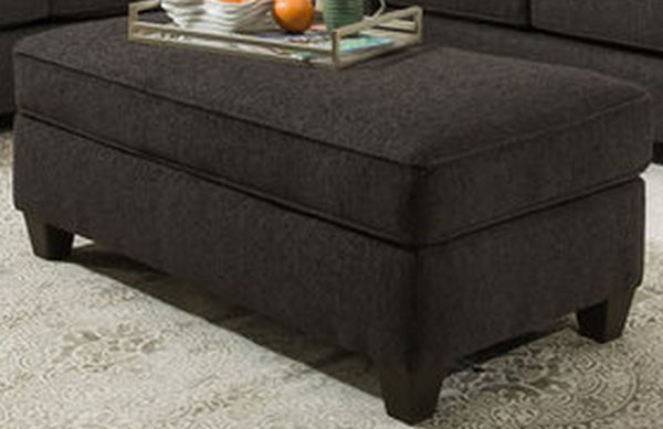 Peak Living Dante Dusk Storage Ottoman | Fischer Furniture | Rapid City, SD