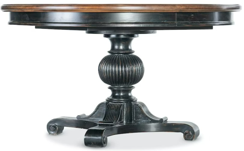 Hooker furniture tynecastle round pedestal dining table store