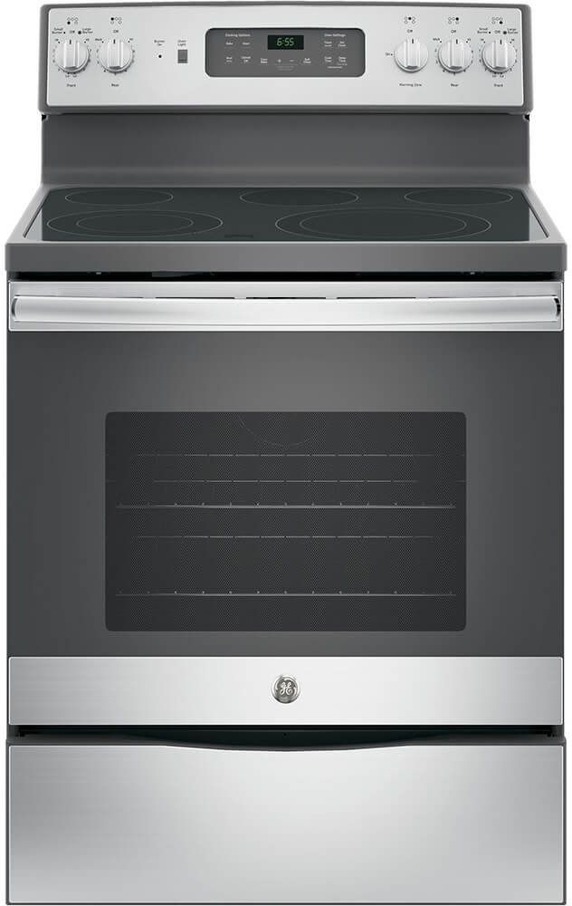 GE® 30" Stainless Steel Free Standing Electric Range Kittanning, PA ...