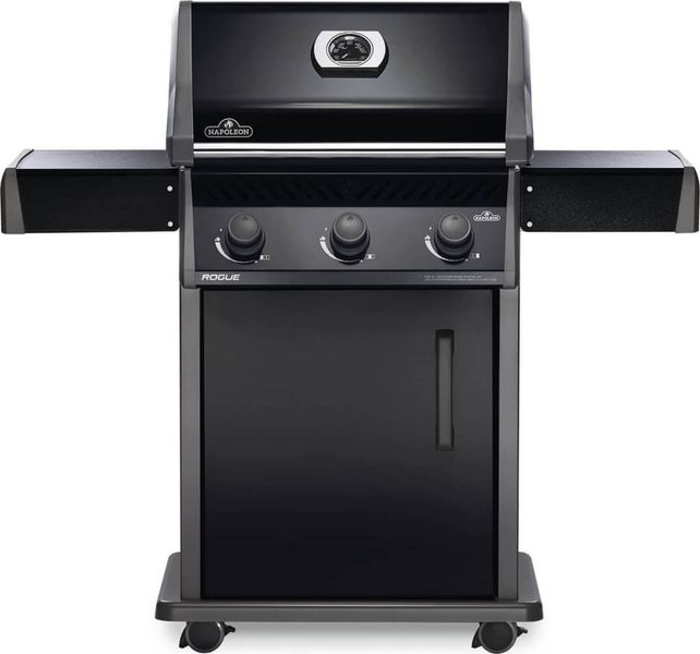 Napoleon Rogue® 425 3-Burner Black Freestanding Liquid Propane Gas ...
