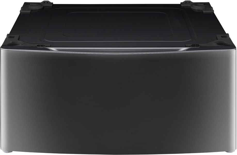 LG Signature 29" Black Stainless Steel Laundry Pedestal | Home ...
