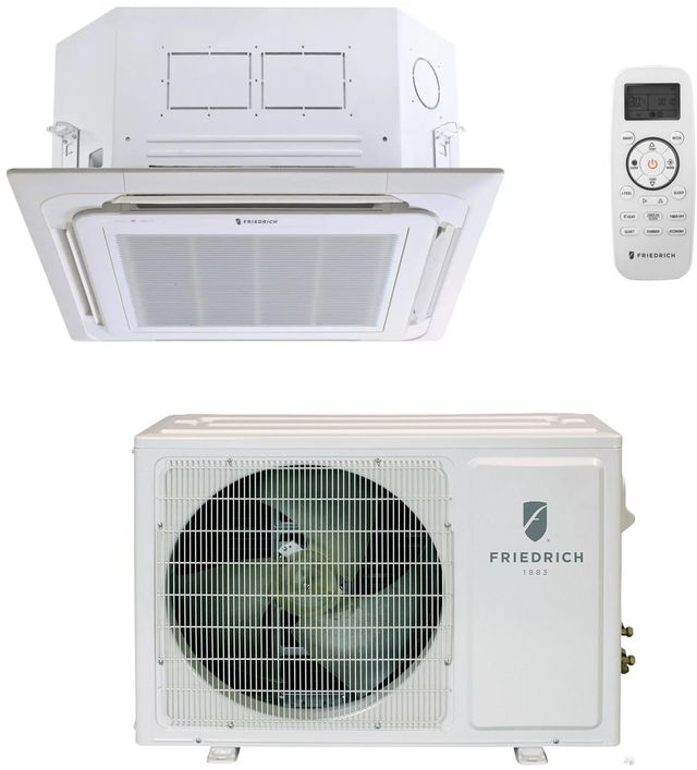 Friedrich Floating Air® Pro 24,000 BTU White Single Zone Ceiling ...