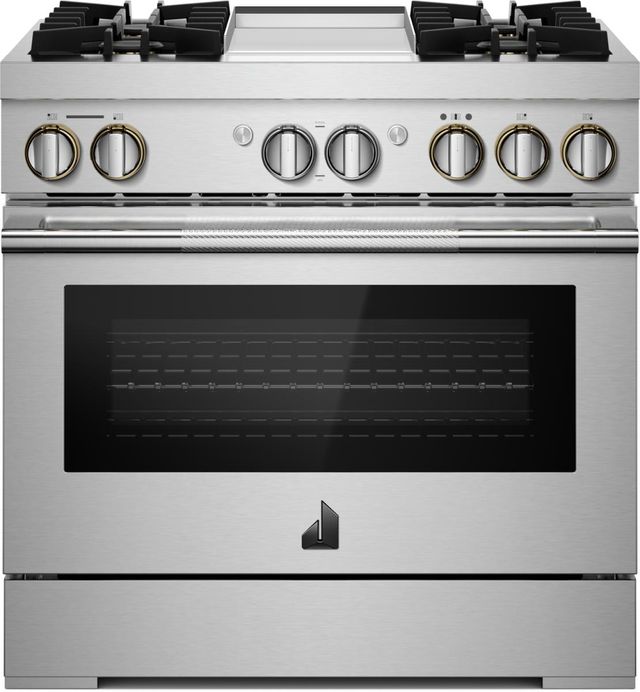 JennAir® RISE™ Stainless Steel Pro Style Dual Fuel Range | Barber & Haskill