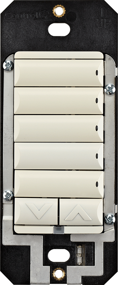 Control4® 240V Biscuit Configurable Keypad | Steiner's Audio Video