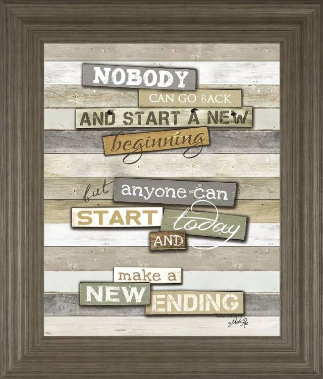 Classy Art New Ending by Marla Rae 26" Wall Art | Fischer Furniture ...