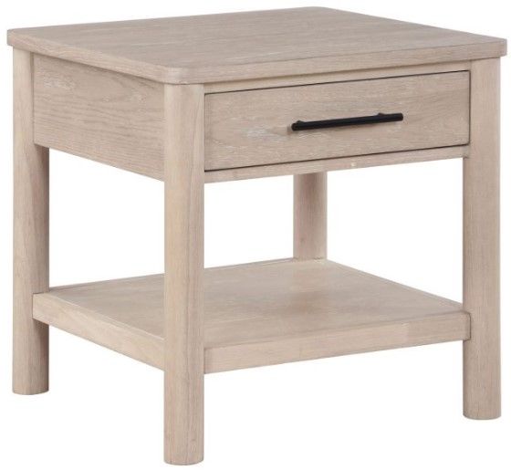 Steve Silver Co. Gabby Washed Oak End Table | Price Point Furniture ...