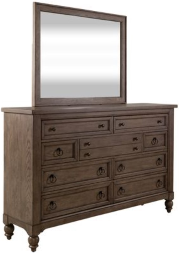 Farmhouse dresser with mirror store