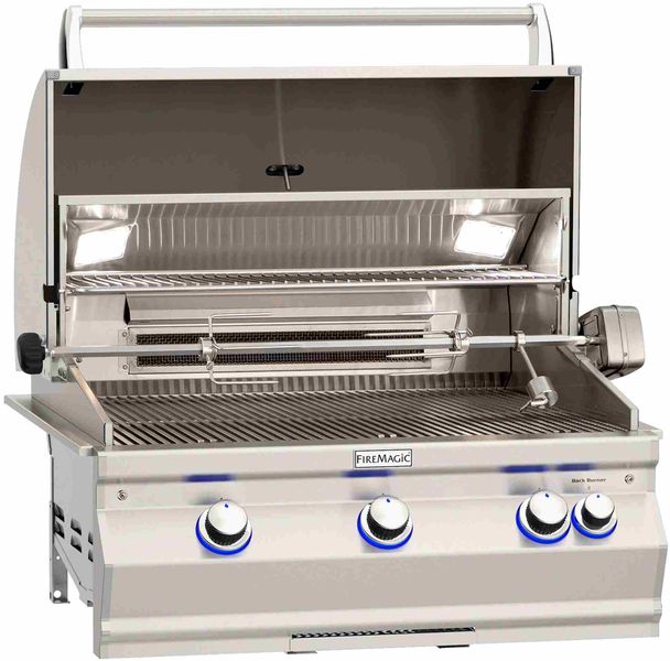 Fire Magic® Aurora A660i 3-Burner Stainless Steel Built In Natural Gas ...