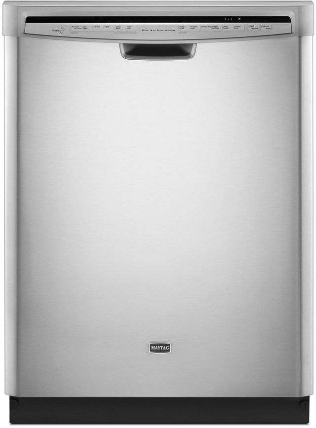 Maytag® MDB8949SBM Jetclean® Plus Built In Dishwasher-Stainless Steel ...