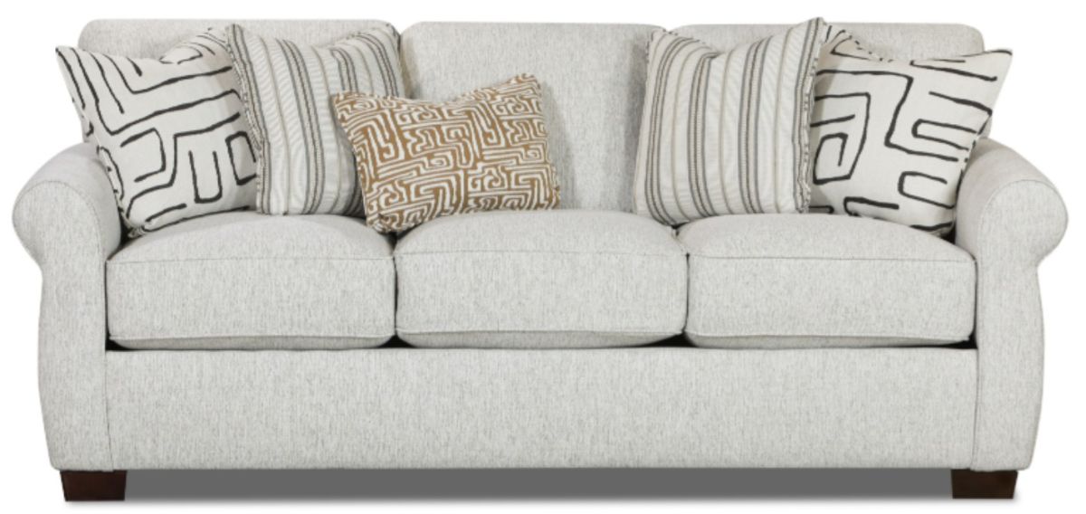 Fusion Furniture Durango Pewter Gray Sofa | Jacksonville, NC
