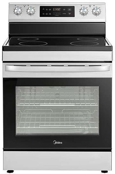 Midea® 30" Stainless Steel Freestanding Electric Range | Otto's Home ...