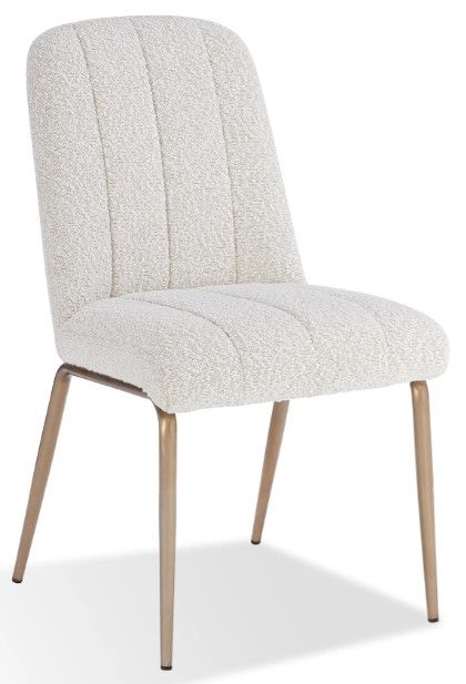 Modus Furniture Sunrise Apollo Brushed Bronze/Ricotta Boucle ...