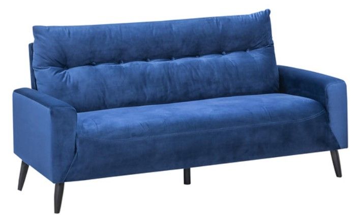 Mazin Furniture Veronica Blue Sofa | Kondolas Furniture & Appliances ...