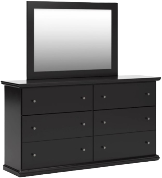 Signature Design by Ashley Maribel Black Dresser and Mirror