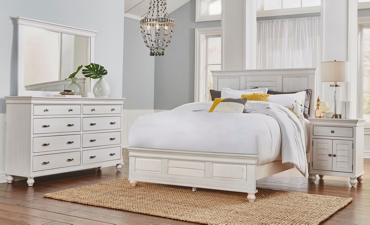 White cottage bedroom set store