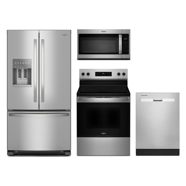 Whirlpool® 4 Piece Kitchen Package-Stainless Steel | Lawless & Smith