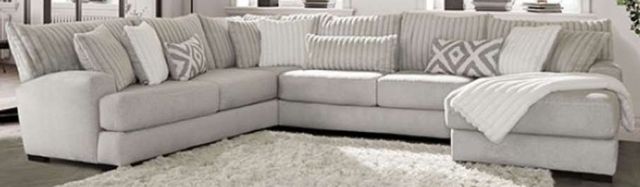 Furniture of America® Hermiston 3-Piece Gray Sectional Sofa Set ...