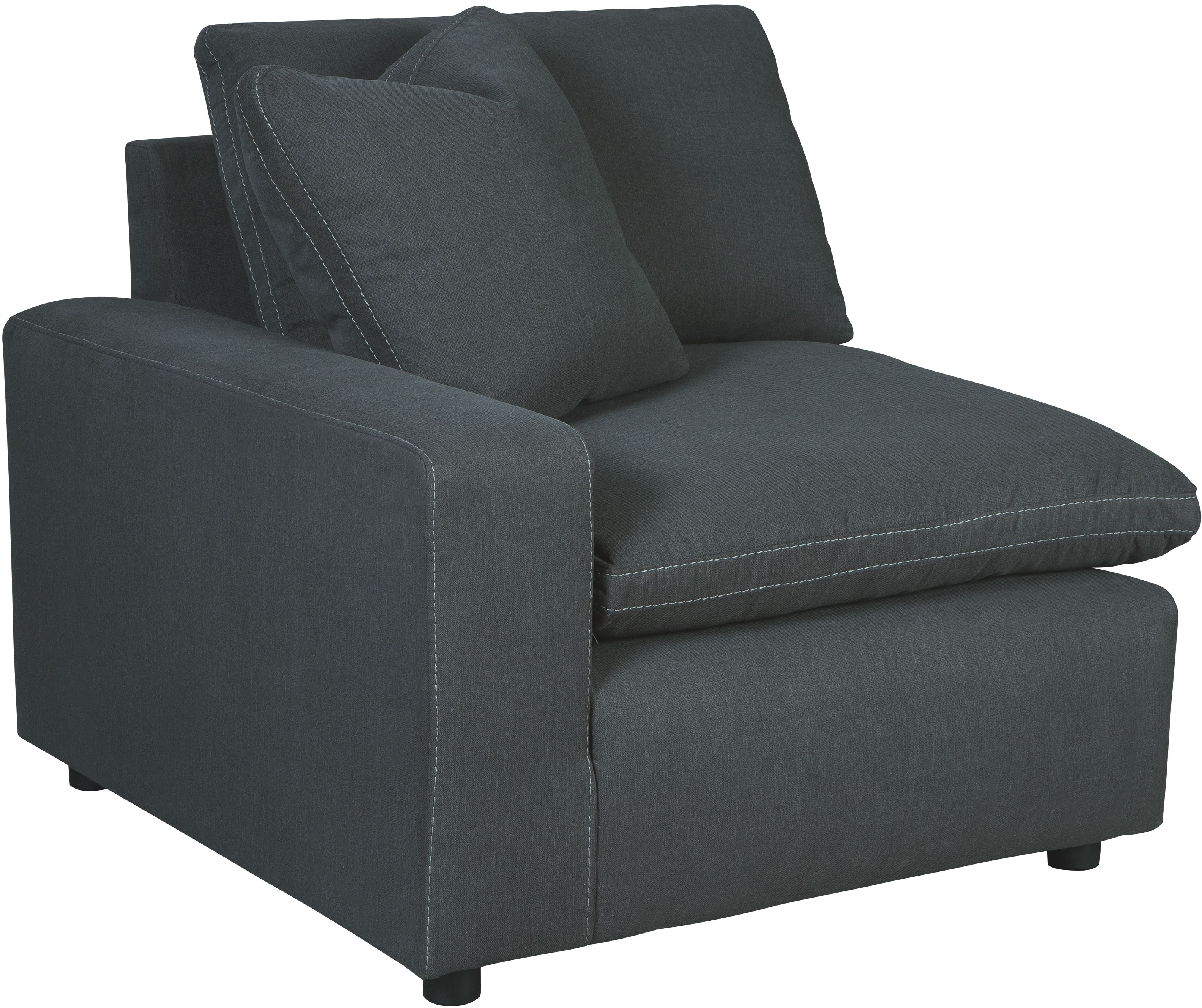 Signature Design by Ashley Savesto 5 Piece Charcoal Sectional Farnham s Furniture Galleries Casper Wyoming