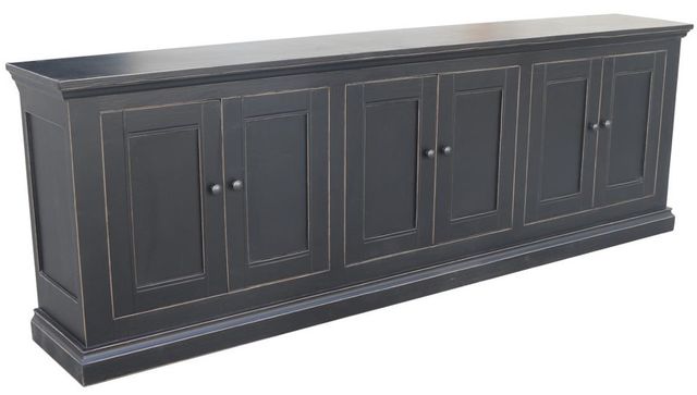 Nest Home Collections Mimi Vintage Black Long Cabinet | Fischer ...