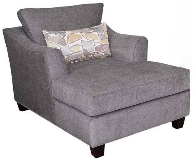 Luke Home Rowan Dalton Graphite Arm Chaise Sofa | Mid Tenn Furniture ...