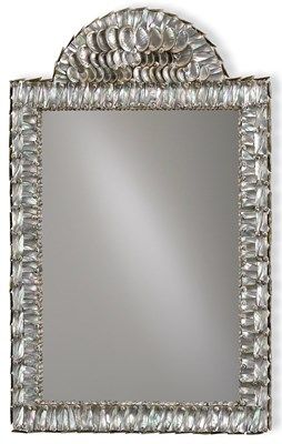 Currey & Company Abalone Natural Mirror | Marshall's Home Living ...