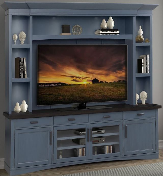 Parker House® Americana Modern Denim Entertainment Center | Lacks ...