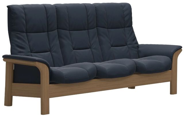 Stressless® by Ekornes® Customizable Windsor High Back Manual Reclining ...