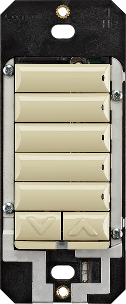 Control4® 120V/277V Ivory Configurable Keypad | Bond's TV | Austin, TX