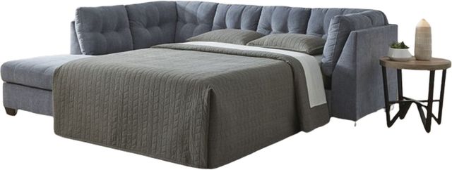 Signature Design by Ashley® Marleton 2-Piece Denim Left-Arm Facing Sofa ...