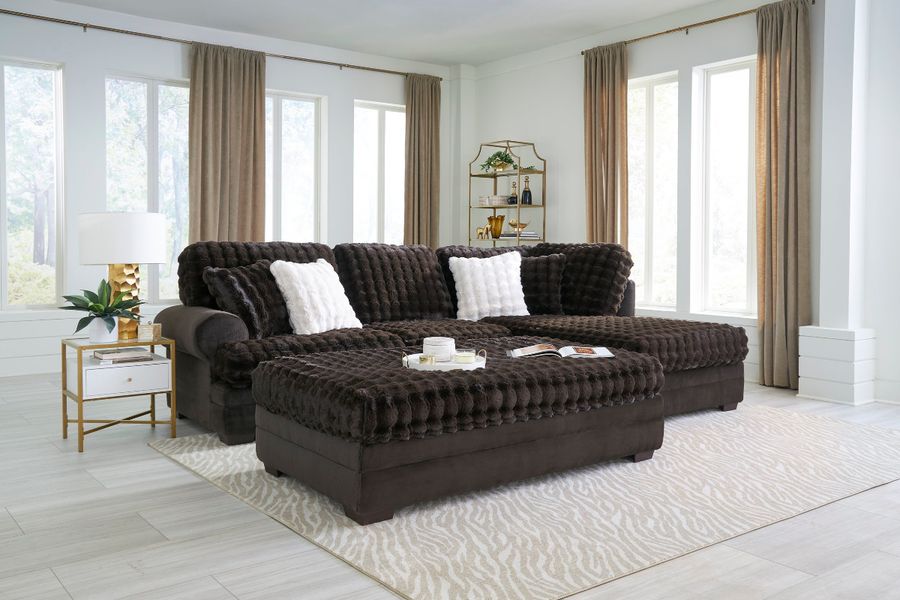 2 Pc. Kama Espresso Sectional | Fischer Furniture | Rapid City, SD
