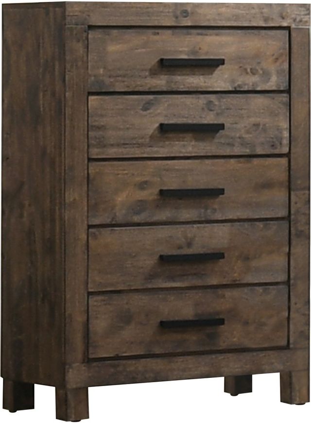 Coaster® Woodmont Rustic Golden Brown Chest | Midwest Clearance Center ...