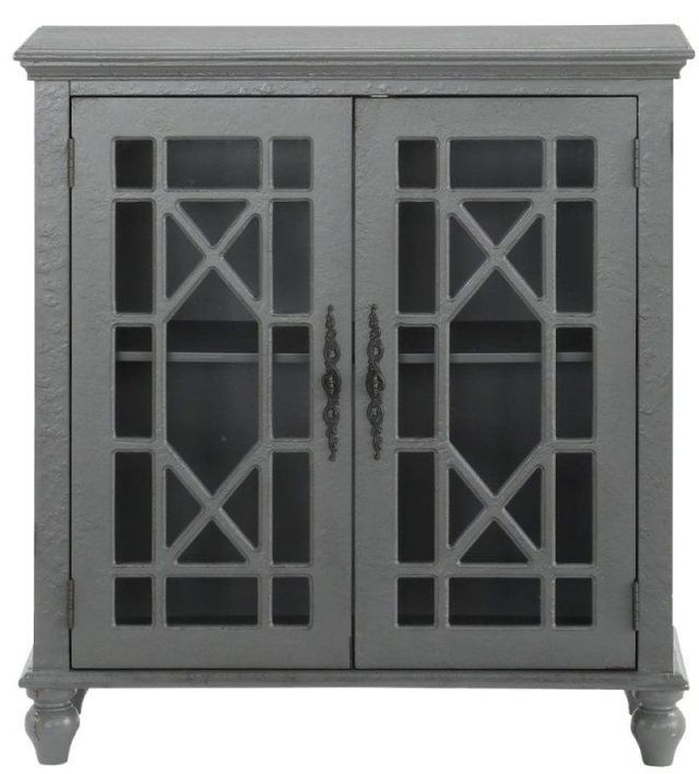 Mazin Furniture Eliza Antique Gray Accent Chest | Spadoni's Furniture ...