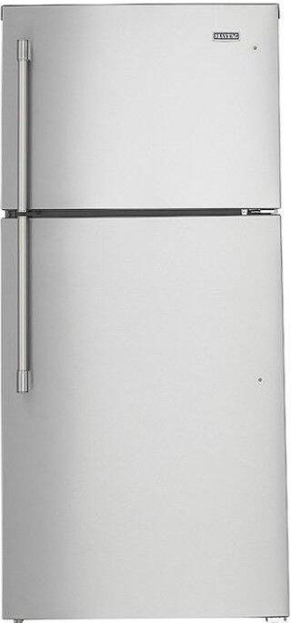 Maytag® 18 Cu. Ft. Fingerprint Resistant Stainless Steel Top Freezer ...