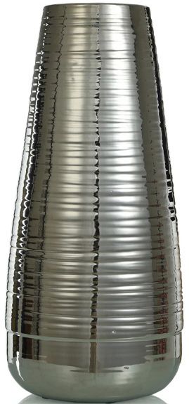 Stylecraft Corinth Chrome Vase | Fischer Furniture | Rapid City, SD