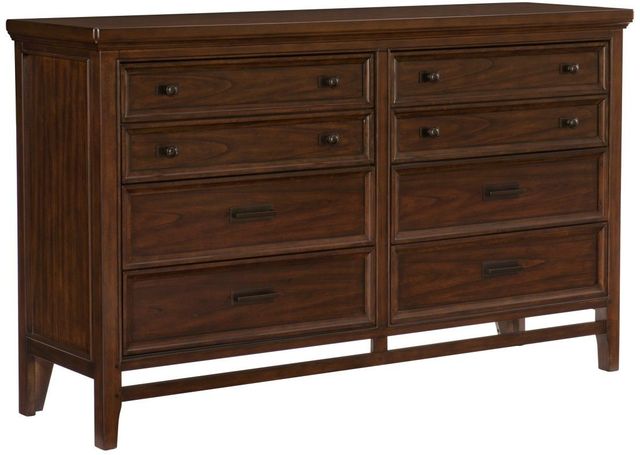 Homelegance® Frazier Park Brown Cherry Dresser | Furniture Marketplace ...