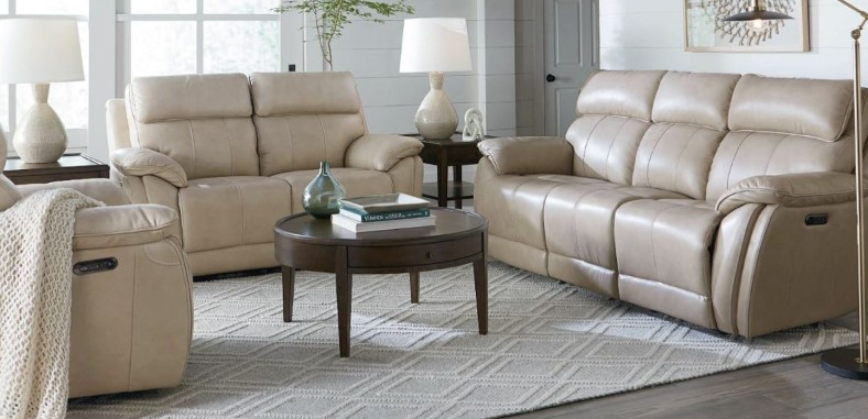 Bassett marquee power motion sofa store