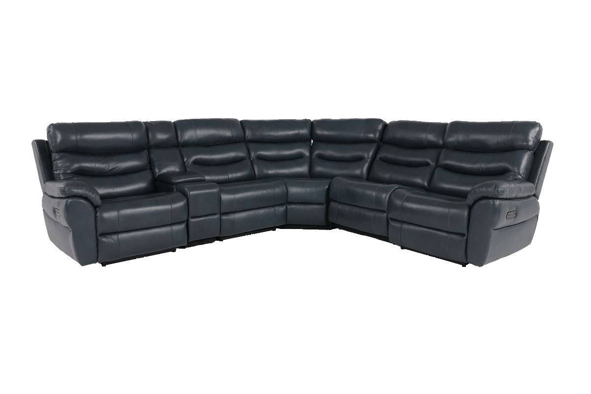 Black recliner corner sofa store