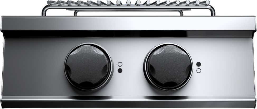 Kalamazoo™ 16" Marine-Grade Stainless Steel Natural Gas Double Cooktop ...